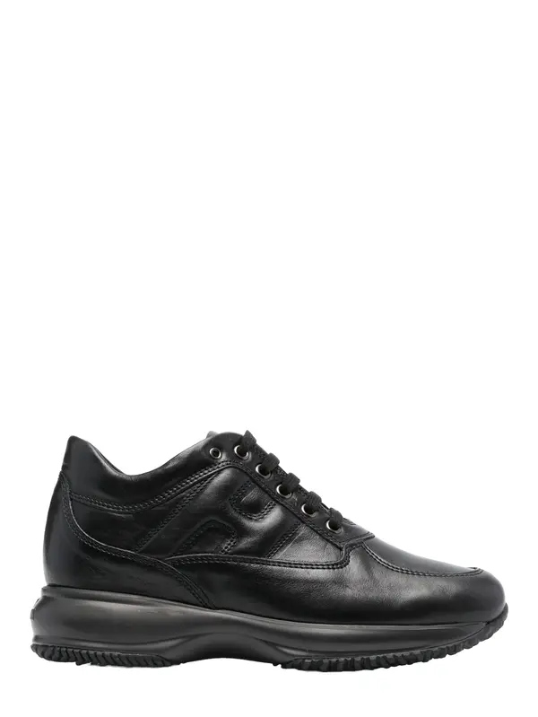 Hogan Chunky Lace-up Sneakers - Black