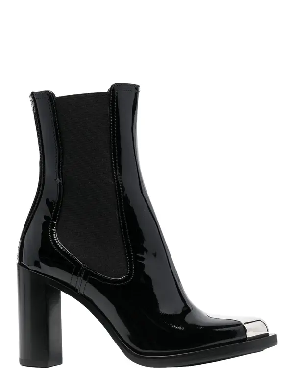 Alexander McQueen Punk Chelsea 90mm Boots - Black