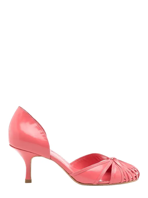 STUDIO CHOFAKIAN Cut-out Detail Pumps - Pink