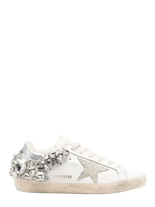 GOLDEN GOOSE Super-star Low-top Sneakers - White