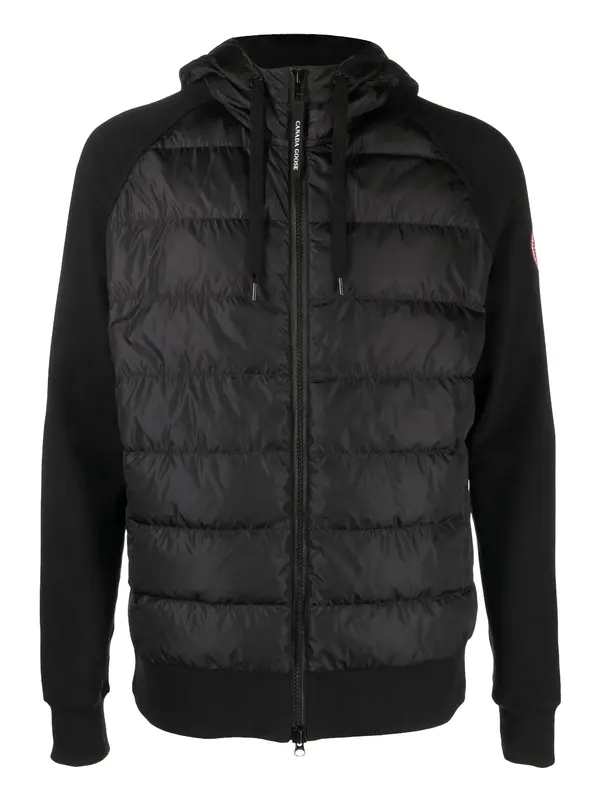 Canada Goose Hybridge Huron Hooded Gilet - Black