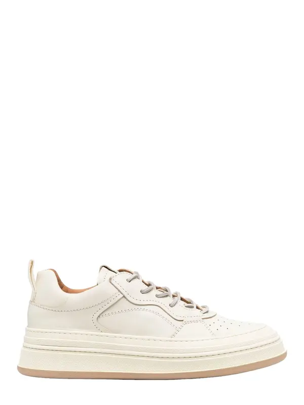 BOTTERO Leather Low-top Sneakers - Neutrals