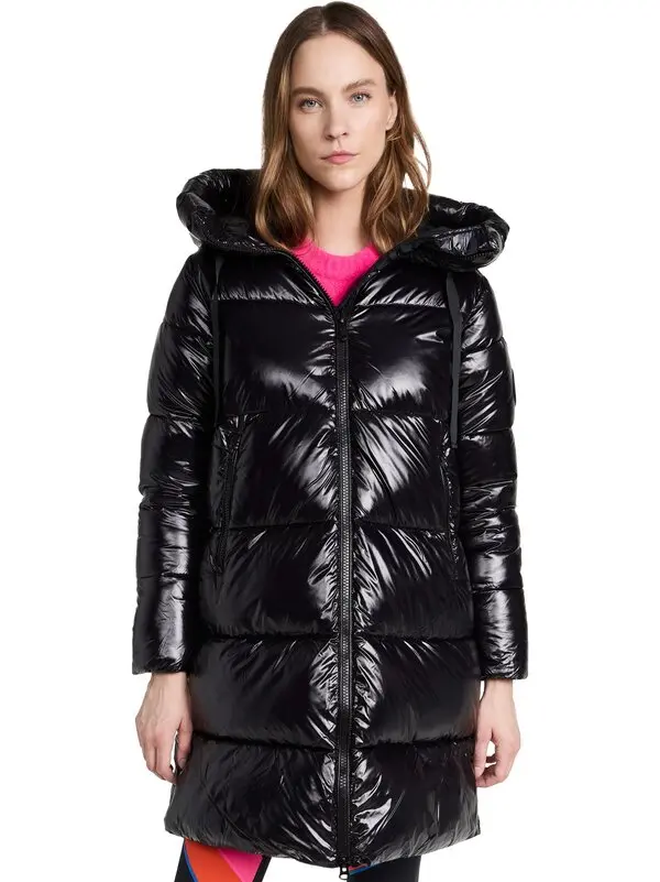 SAVE THE DUCK Isabel Puffer Jacket - Black