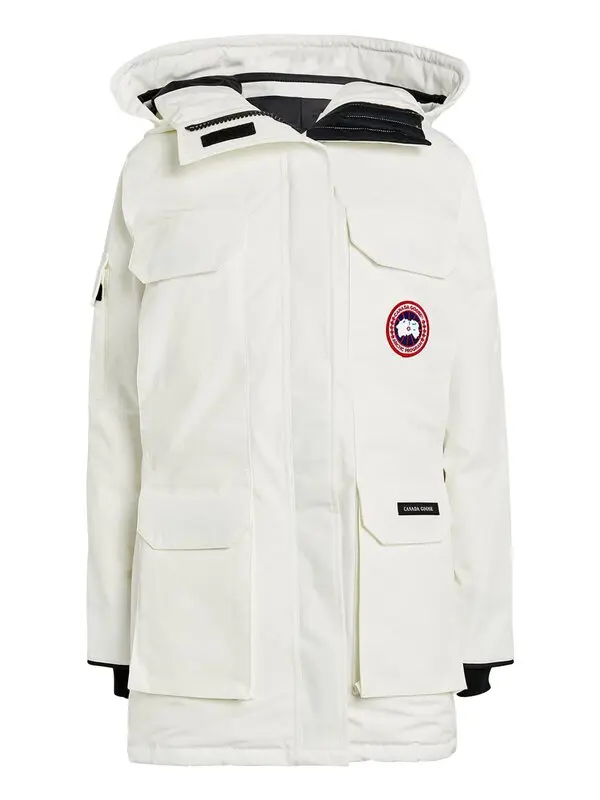 Canada Goose Down-filled Expedition Hooded Parka - White