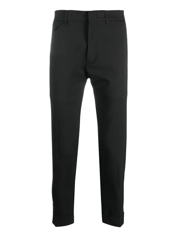 LOW BRAND Straight-leg Trousers - Black