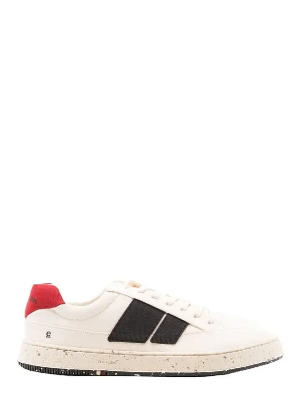 OSKLEN Side-stripe Low-top Sneakers - Neutrals