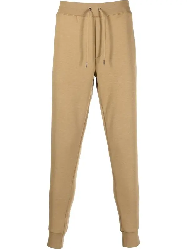 Polo Ralph Lauren Logo-embroidered Tapered Track Pants - Neutrals