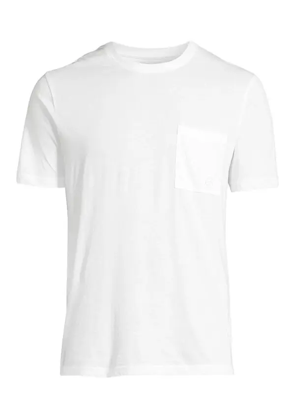 Vilebrequin Titan Jersey Pocket T-shirt - Craie