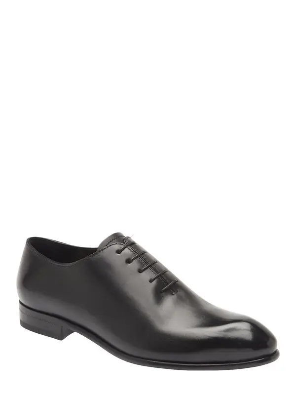 Zegna Vienna Evening Wholecut Oxford - Black