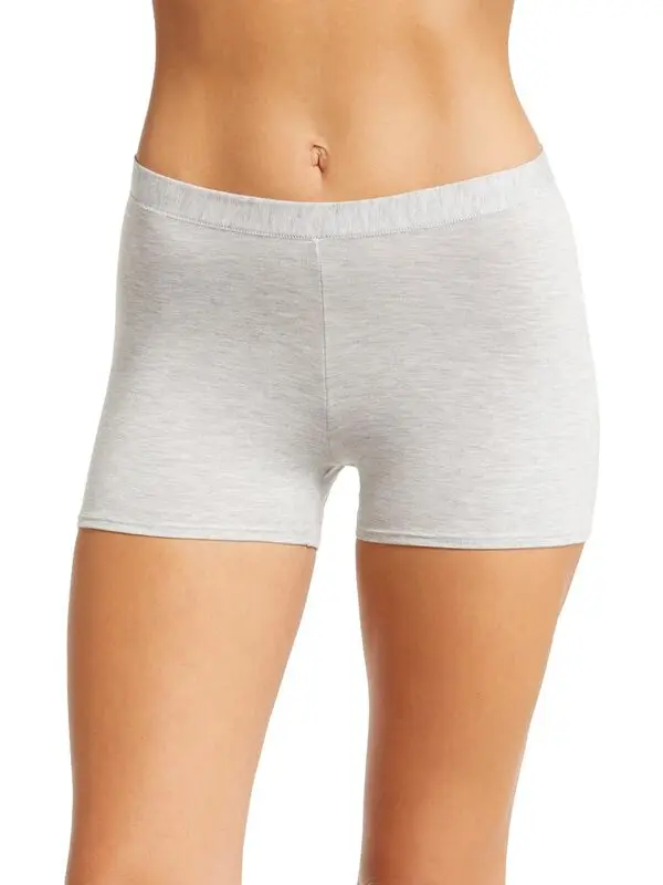MEUNDIES Feelfree Boyshorts - Heather Grey