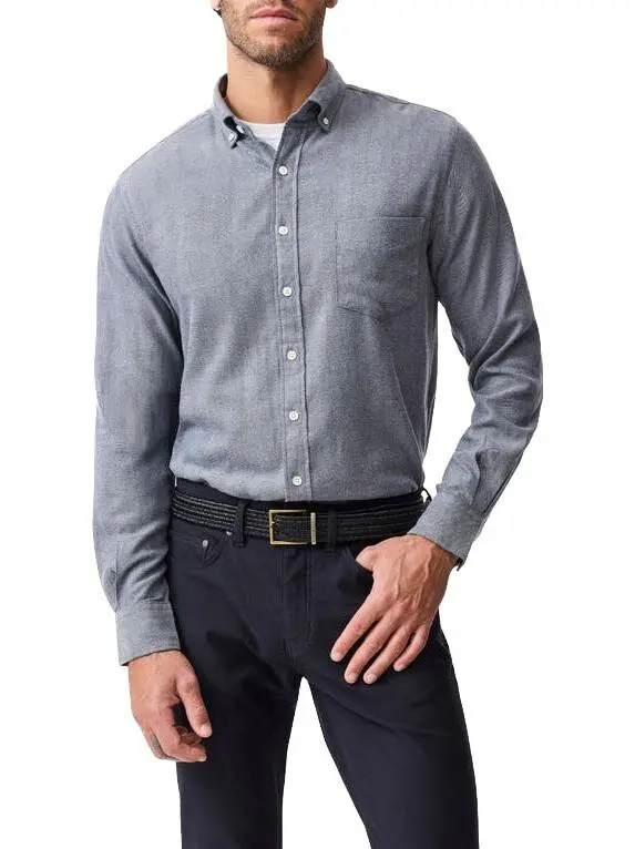 Rodd & Gunn Barrhill Sports Fit Button-down Shirt - Denim