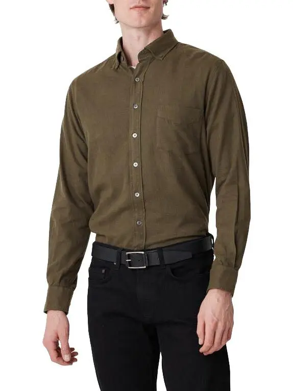 Rodd & Gunn Barrhill Sports Fit Button-down Shirt - Loden