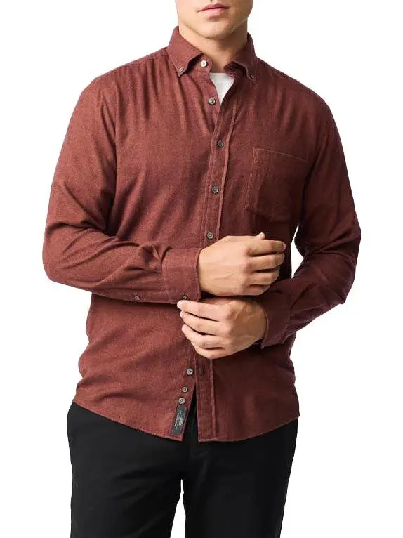 Rodd & Gunn Barrhill Sports Fit Button-down Shirt - Rust
