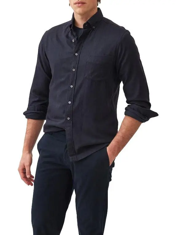 Rodd & Gunn Barrhill Sports Fit Button-down Shirt - Twilight