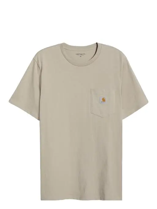 Carhartt Work In Progress Logo Pocket T-shirt - Puddle