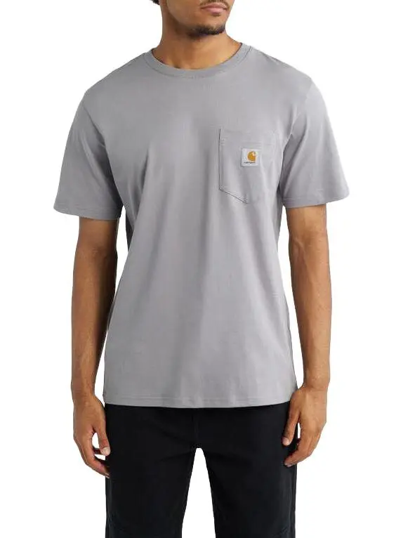 Carhartt Work In Progress Logo Pocket T-shirt - Yosemite
