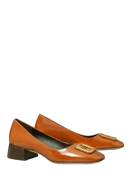 Tory Burch Georgia Leather Pump - Cuoio
