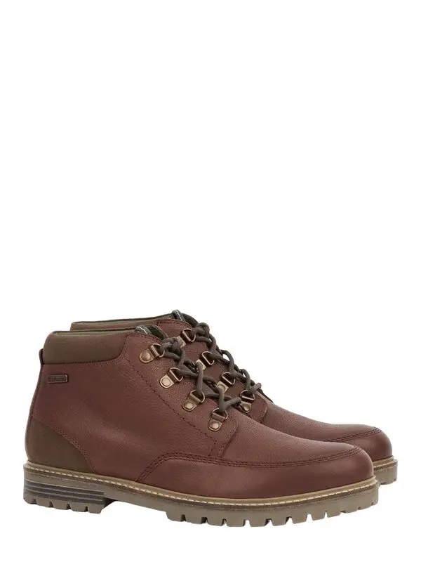 Barbour Fenton Moc Toe Boots - Teak