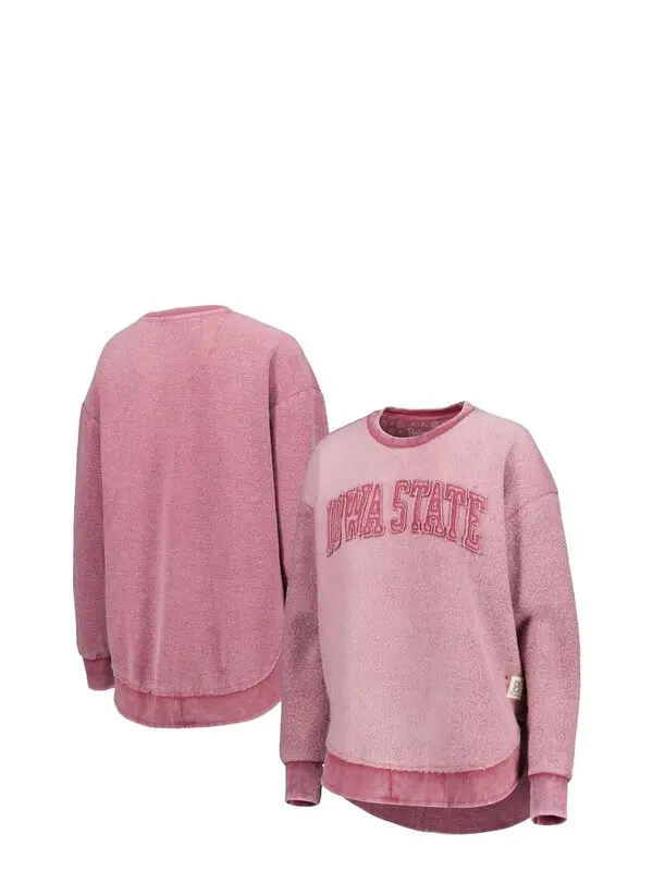 PRESSBOX Iowa State Cyclones Pullover Sweatshirt - Cardinal