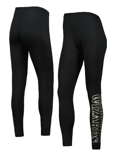 G-III 4HER BY CARL BANKS Washington Wizards Stadium Leggings - Black