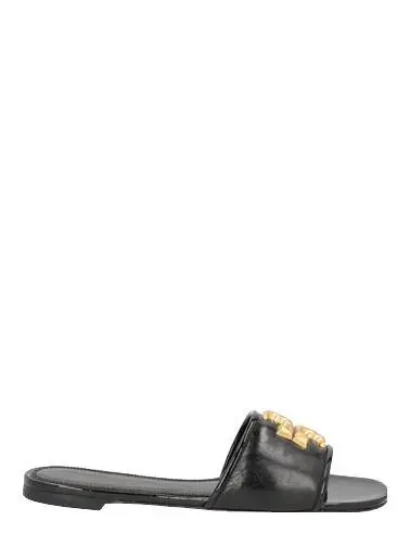 Tory Burch Slide Sandals - Black