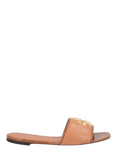 Tory Burch Slide Sandals - Brown