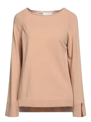DANIELE FIESOLI Knit Wool-cashmere Sweater - Beige