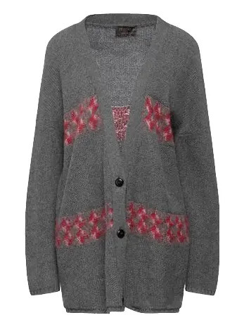 TRUSSARDI Knit Cardigan - Grey