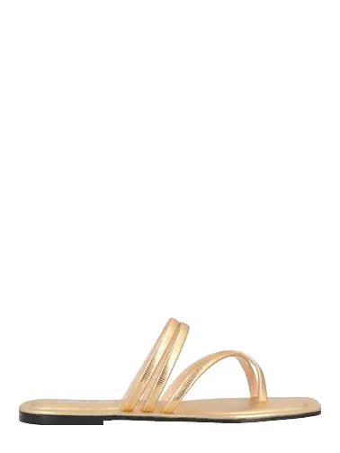 POLLINI Thong Sandals - Gold