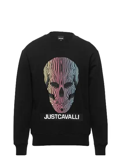 Just Cavalli Fleece Sweatshirt - Black