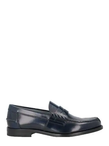 TOD'S Loafers In Soft Leather - Navy
