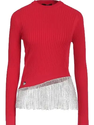 Philipp Plein Knit Sweater - Red