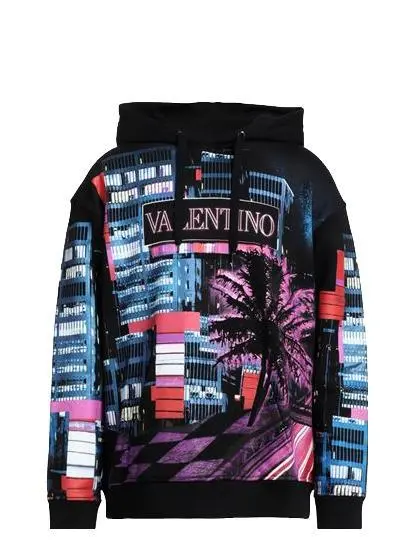 Valentino Garavani Fleece Sweatshirt - Black