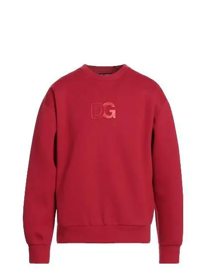 Dolce & Gabbana Sweatshirt In Cotton, Polyamide, And Polyurethane - Red