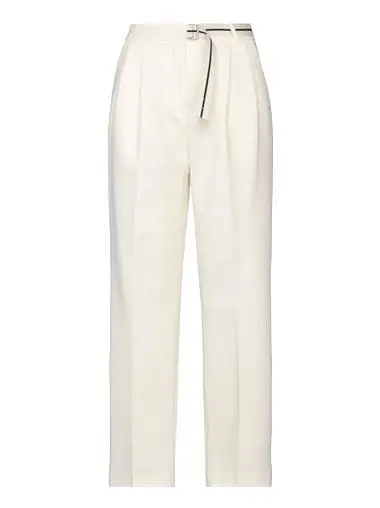 Palm Angels Tapered Leg Trousers - White
