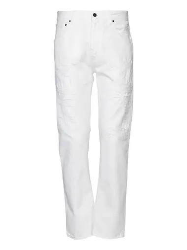 14BROS Skinny Distressed Jeans - White
