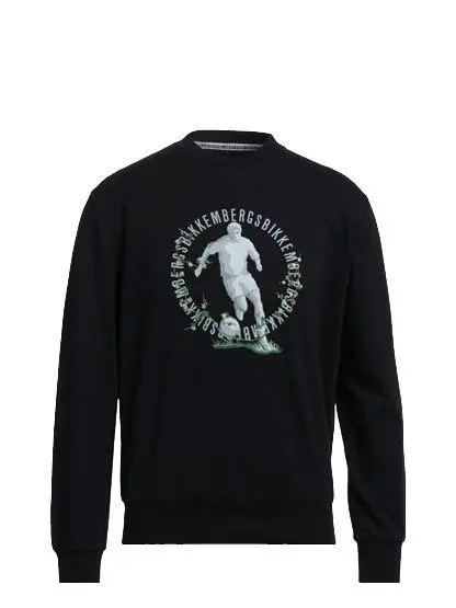 BIKKEMBERGS Cotton-blend Sweatshirt - Black