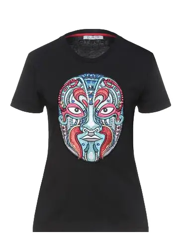 CUSTO BARCELONA Printed T-shirt - Black