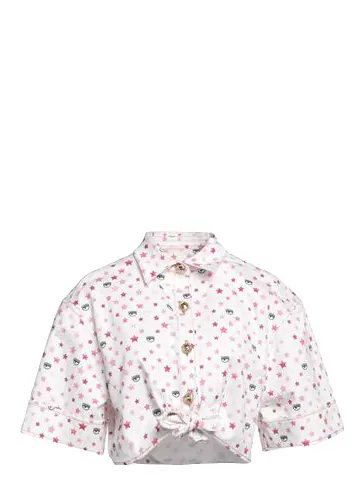 CHIARA FERRAGNI Logo Print Shirt - White