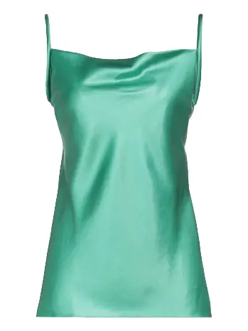 Nanushka Satin Camisole - Green