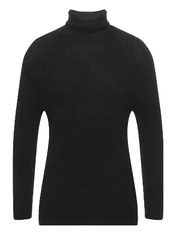 TRUSSARDI Turtleneck Knit Top - Black