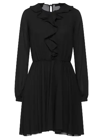 FRANKIE MORELLO Mini Trapeze Dress - Black