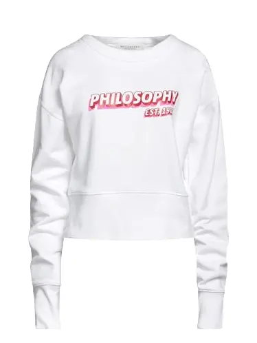 Philosophy Di Lorenzo Serafini French Terry Sweatshirt - White