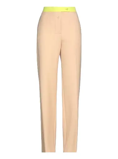 OFF-WHITE™ Wide Leg Tailored Trousers - Beige