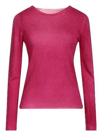 Majestic Filatures Cashmere Lightweight Knit Sweater - Fuchsia