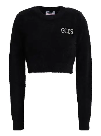 Gcds Knitted Sweater - Black