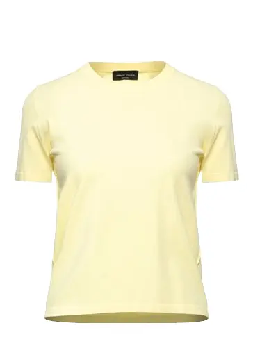 ROBERTO COLLINA Knitted Top - Yellow