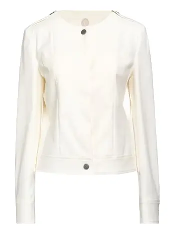 TRUSSARDI Single-breasted Blazer - White
