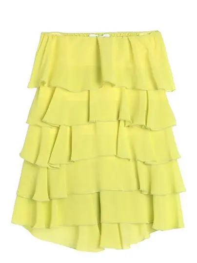 SOALLURE Mini Skirt - Green