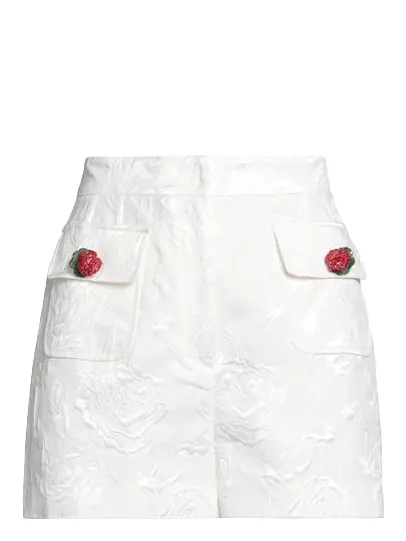 Dolce & Gabbana Jacquard Shorts - White